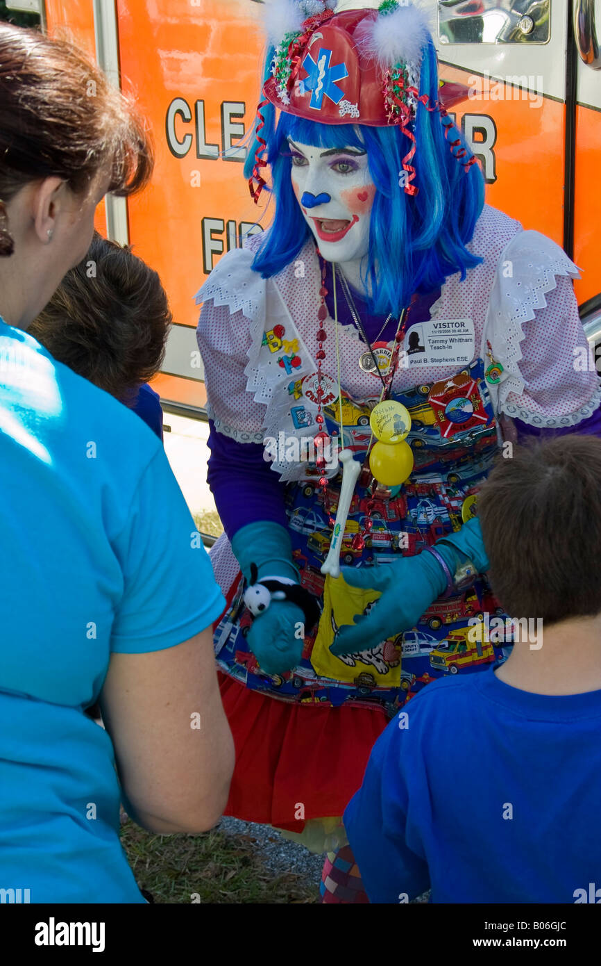 Fire department clown hi-res stock photography and images - Alamy