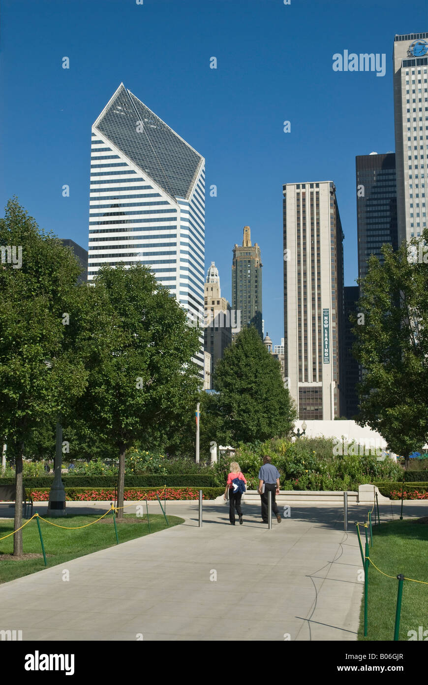 USA, Illinois, Chicago, Millennium Park Stock Photo - Alamy