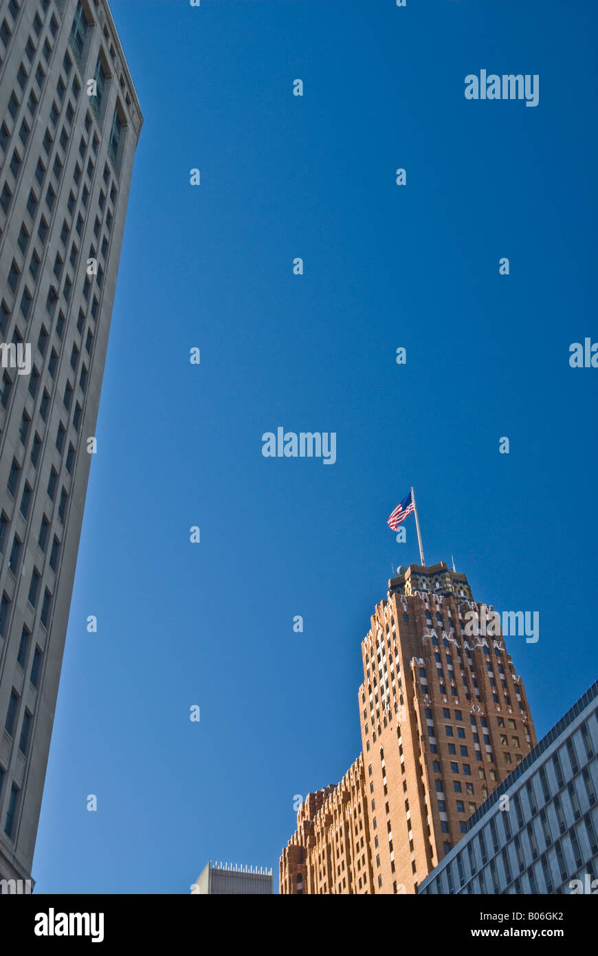 Detroit michigan downtown city hi-res stock photography and images - Alamy