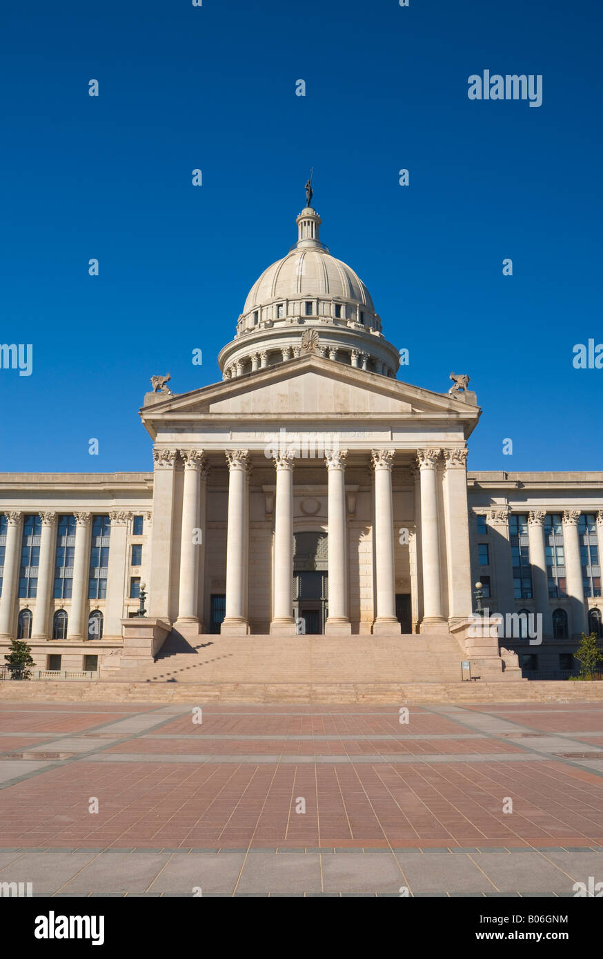 USA, Oklahoma, Oklahoma City, Oklahoma State Capitol Building Stock ...
