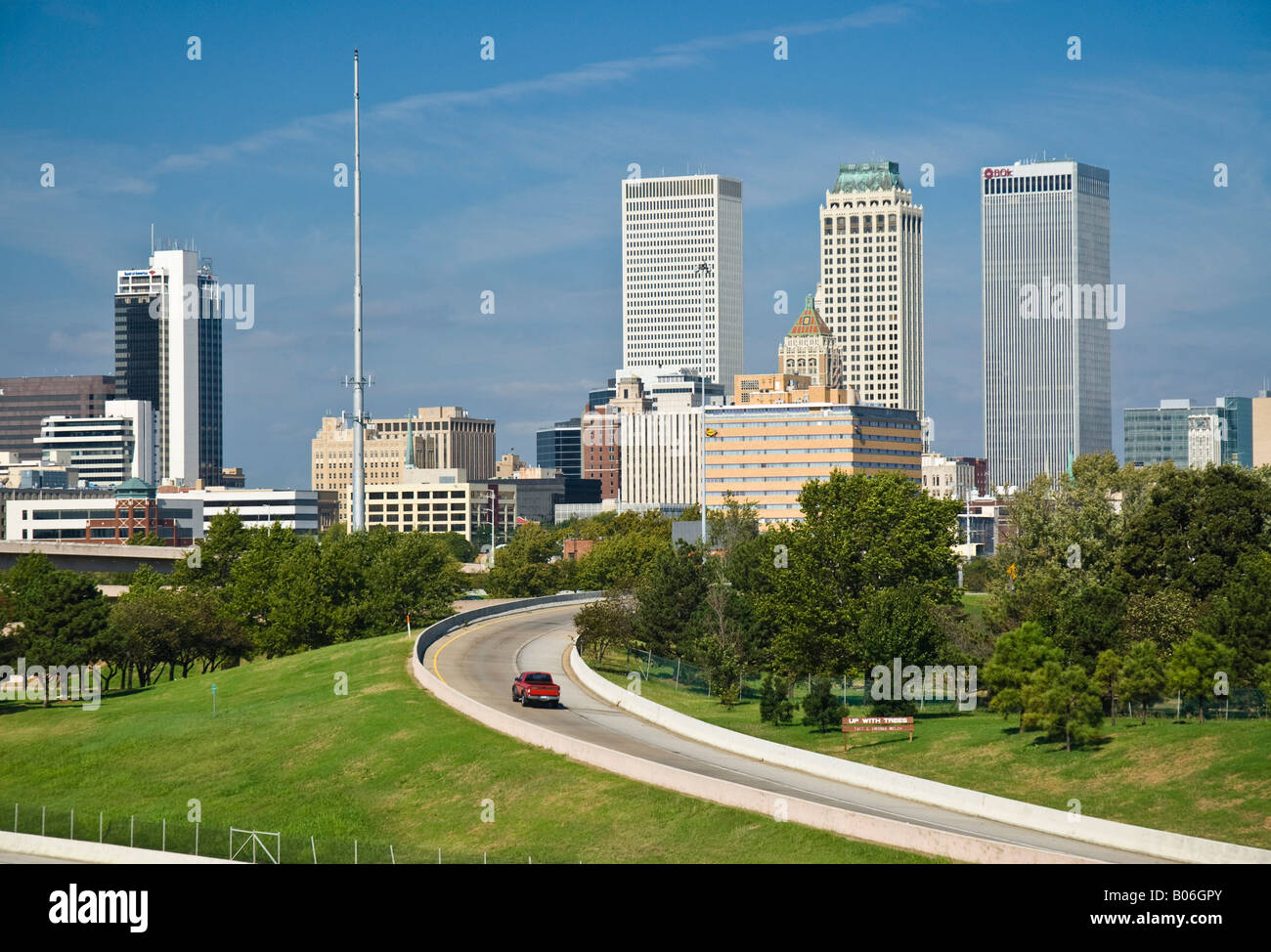 Tulsa oklahoma skyline hi-res stock photography and images - Alamy