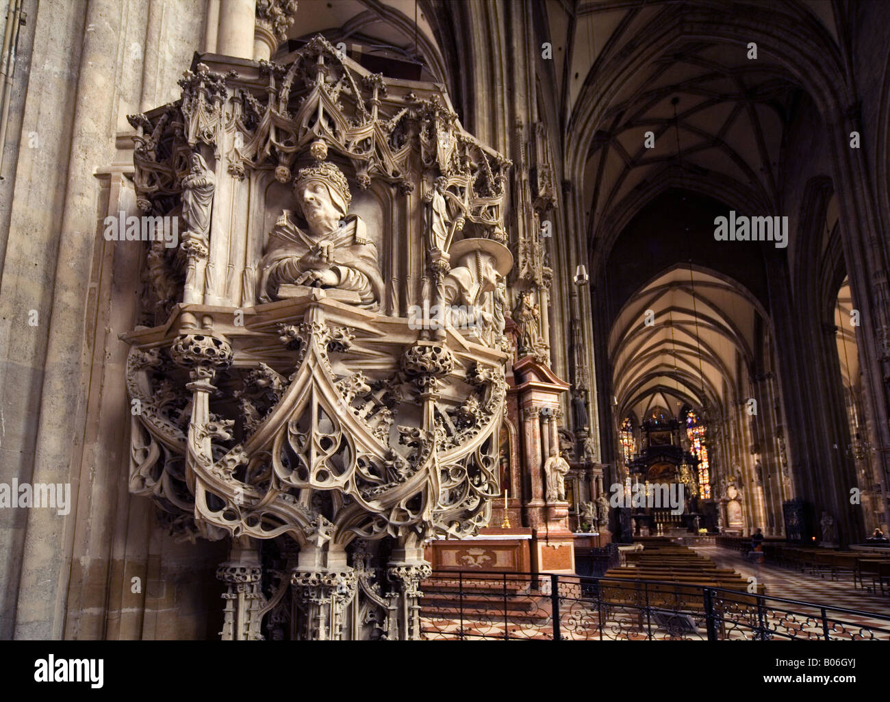 Austria Vienna Saint Stephens Cathedral Stephansdom Stock Photo - Alamy