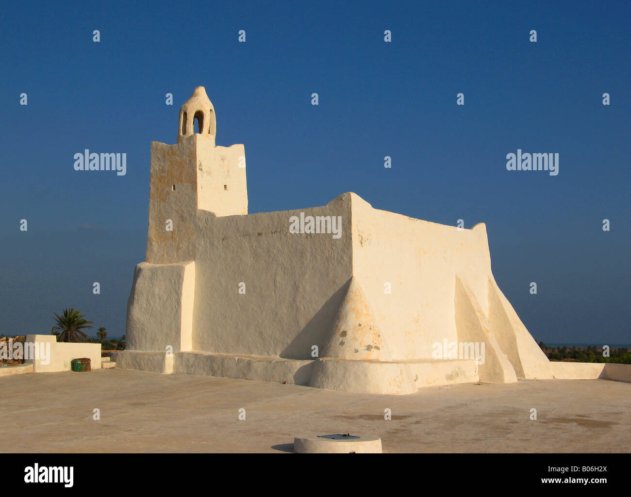 Tunisia Djerba Island El Mai mosque Stock Photo - Alamy