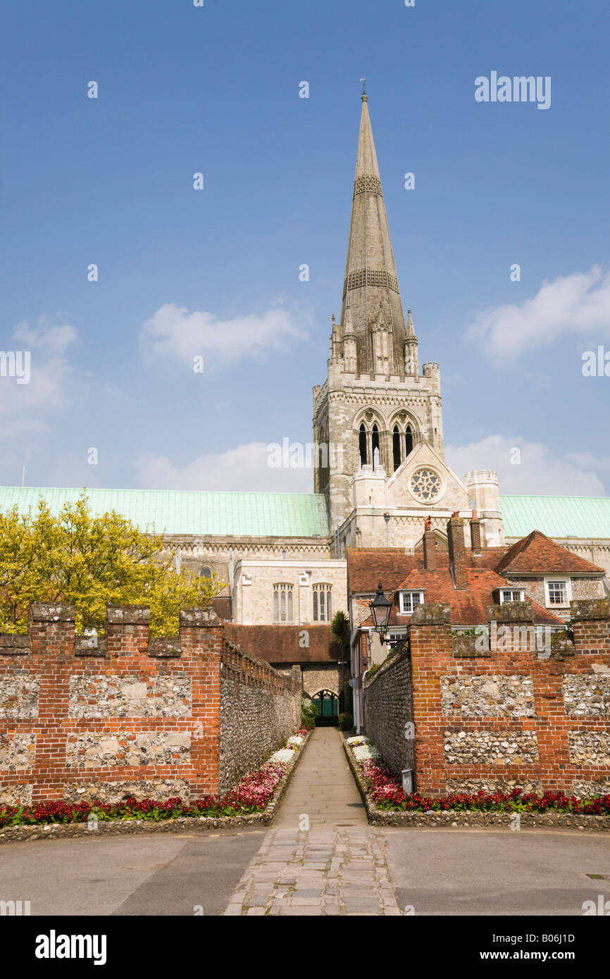 Chichester cathedral west sussex england hi-res stock photography and ...