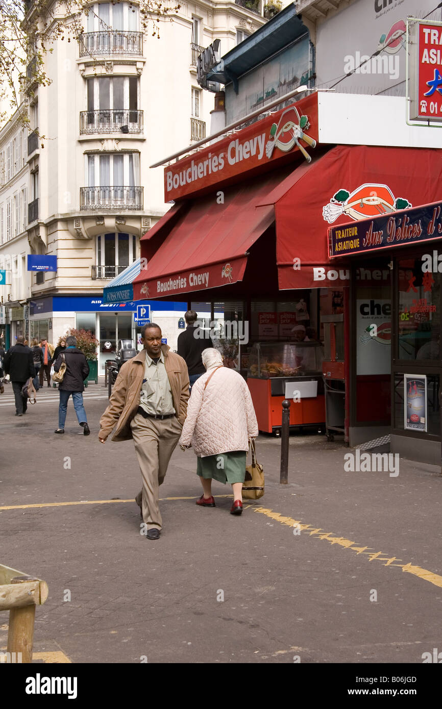 French butchers, Denfert Rochereau, Paris, France Stock Photo - Alamy