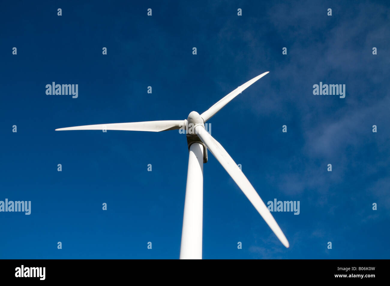 Modern wind turbine Stock Photo - Alamy