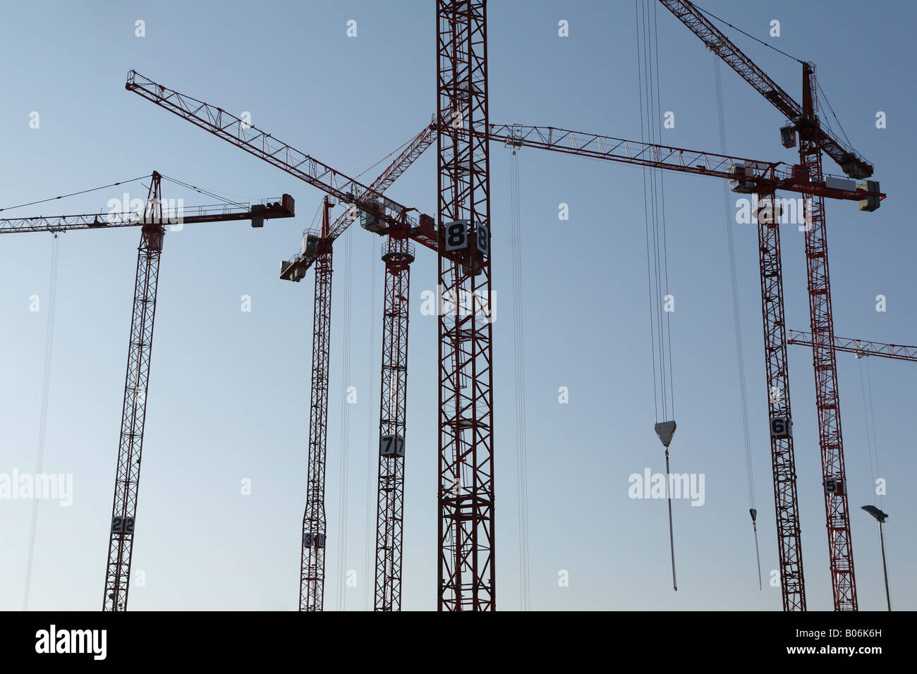 Cranes construction crane hi-res stock photography and images - Alamy