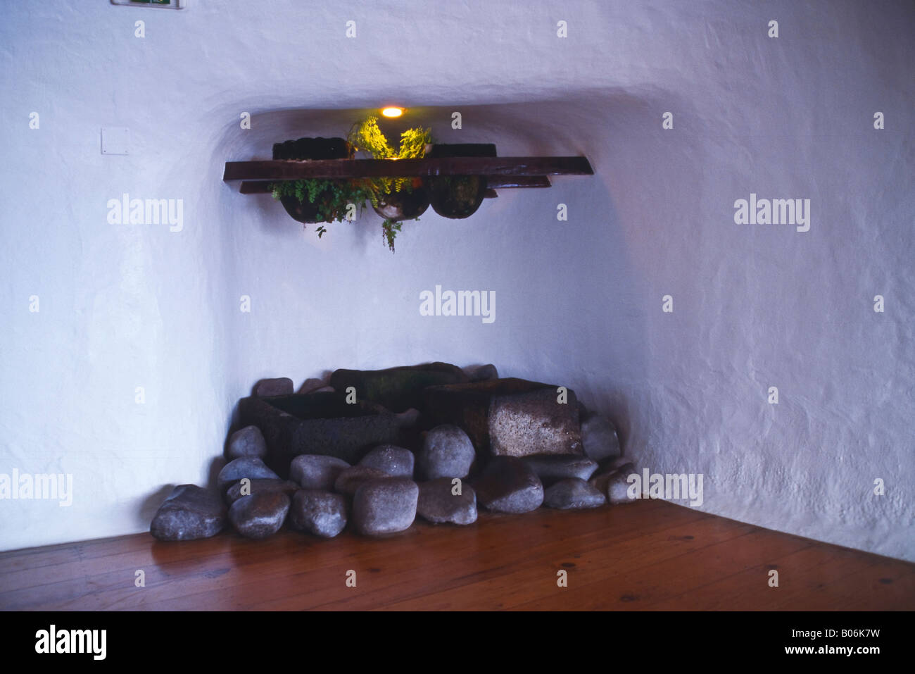 Interior of Mirador del Rio Stock Photo - Alamy