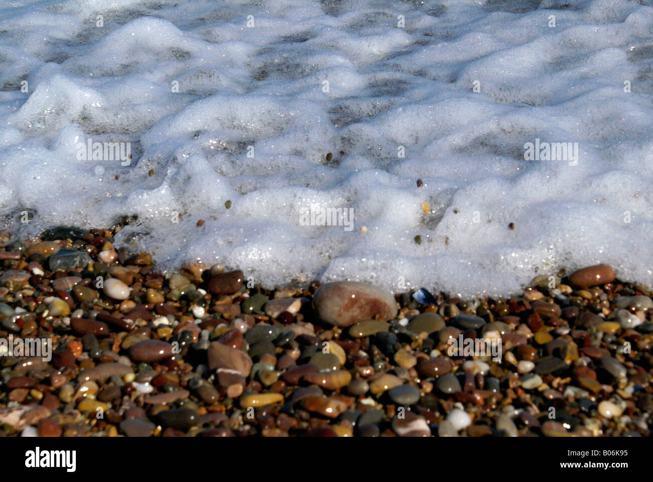 beach shoreline Perce Gaspe Quebec Stock Photo - Alamy
