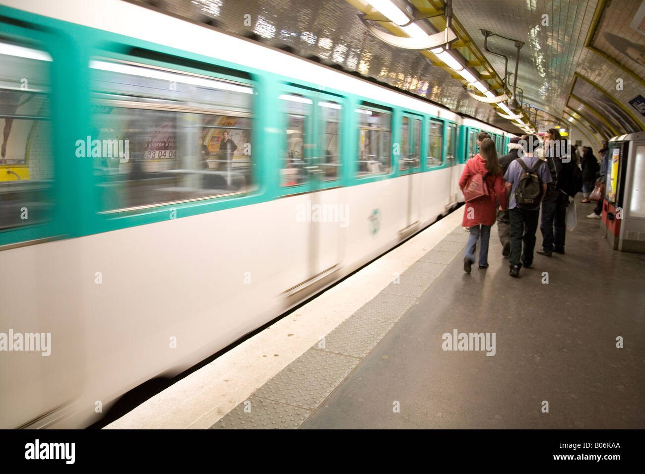 Cite metro station, Paris , France Stock Photo - Alamy