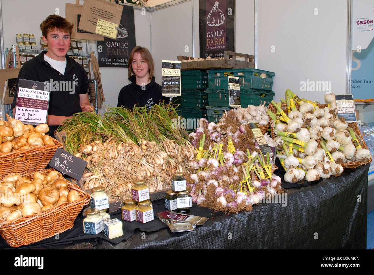 The Garlic Farm offers gourmet elephant , green & oak smoked plus ...