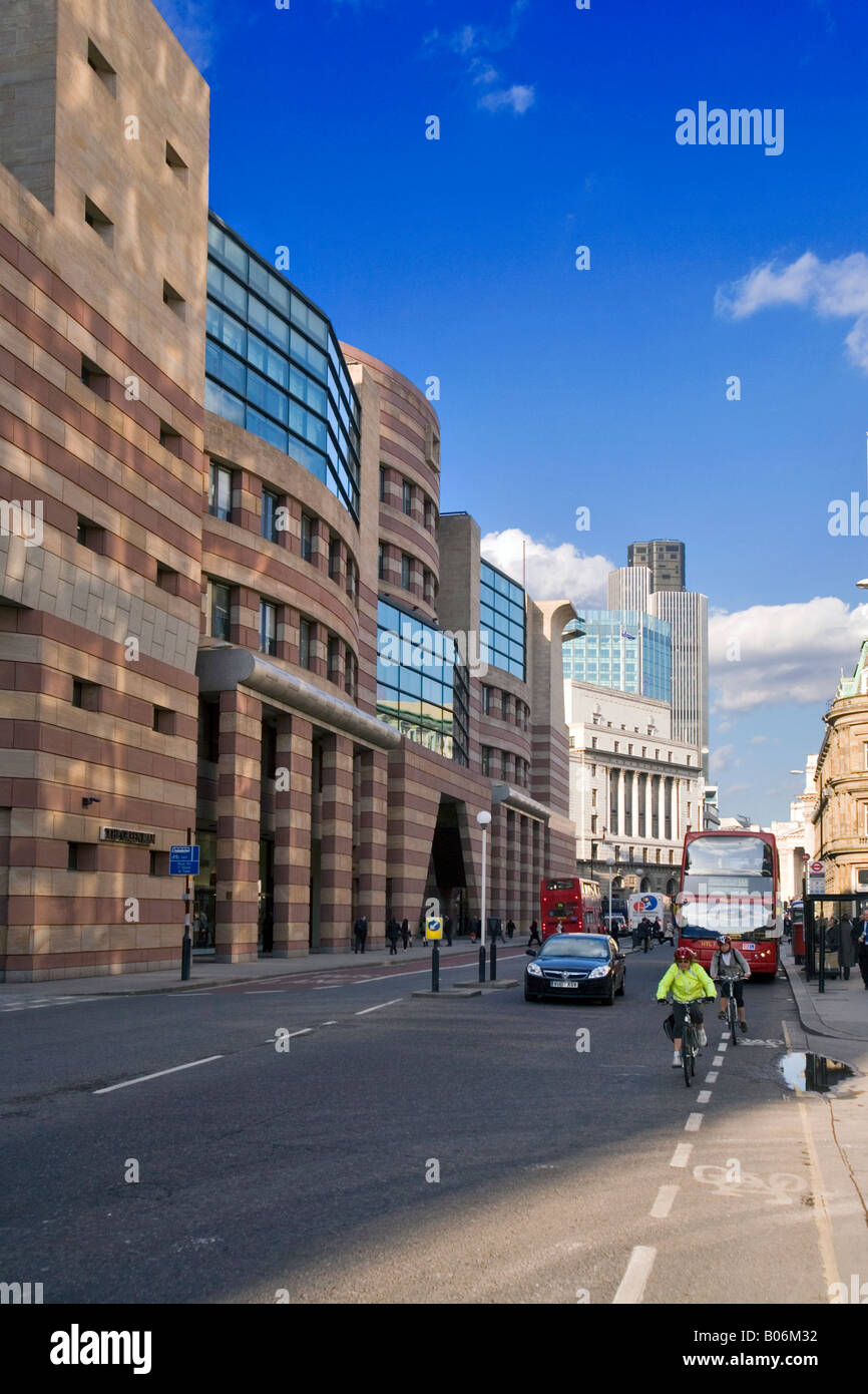 Number1 Poultry from Victoria Street, looking towards Bank in the City ...