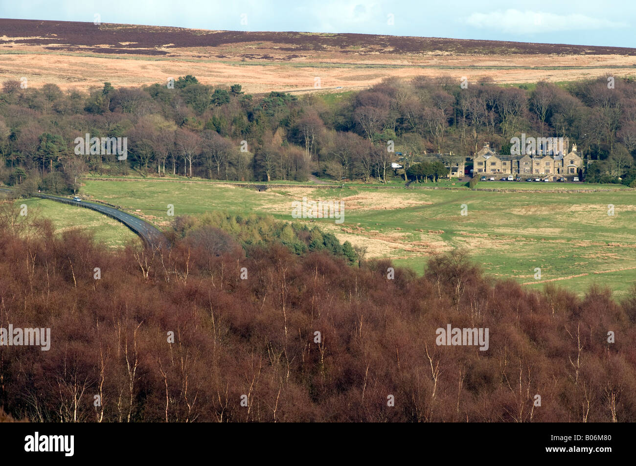 Longshaw House in Derbyshire "Great Britain Stock Photo - Alamy