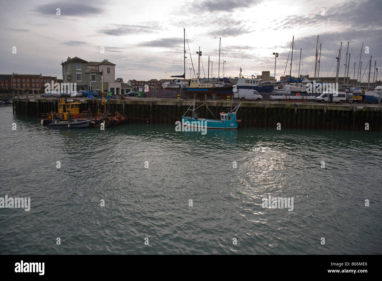 Camber Dock, Portsmouth, Hampshire, England Stock Photo - Alamy