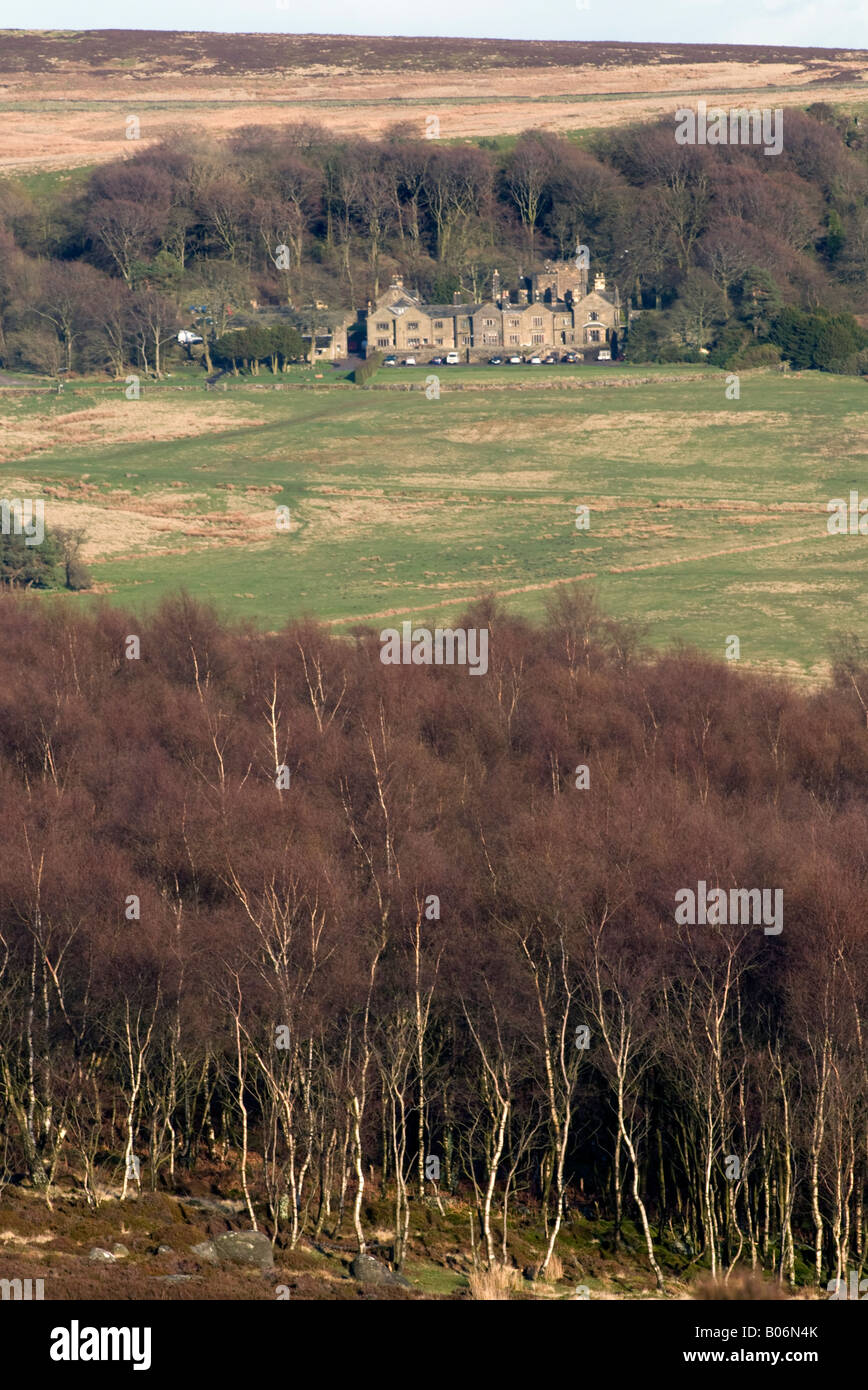 Longshaw House in Derbyshire "Great Britain Stock Photo - Alamy
