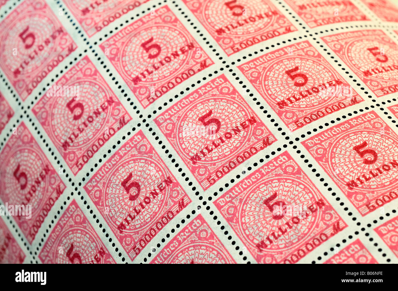 German postage stamp hyperinflation hi-res stock photography and images ...
