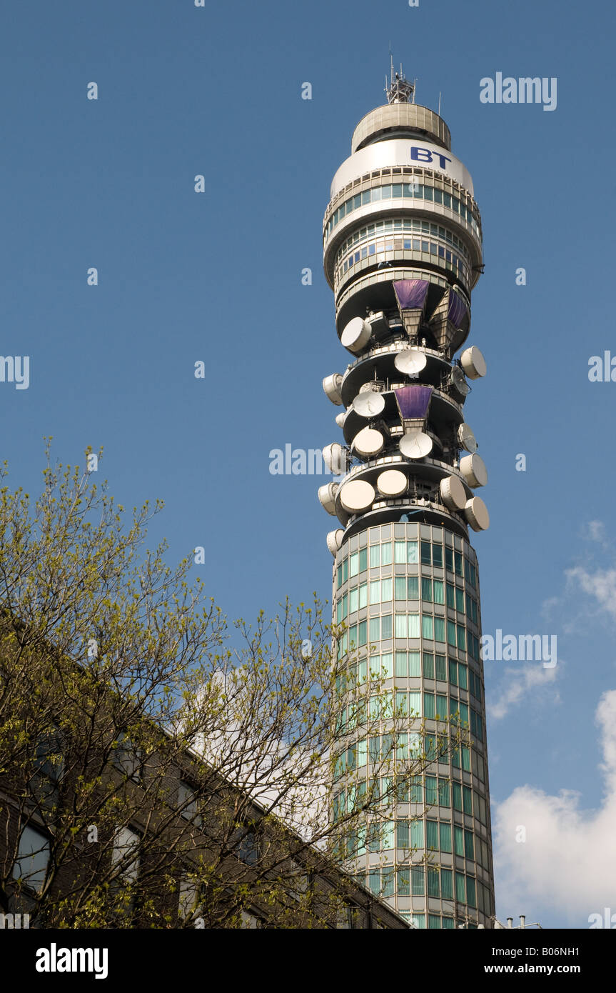 BT Tower London England Great Britain UK Stock Photo - Alamy
