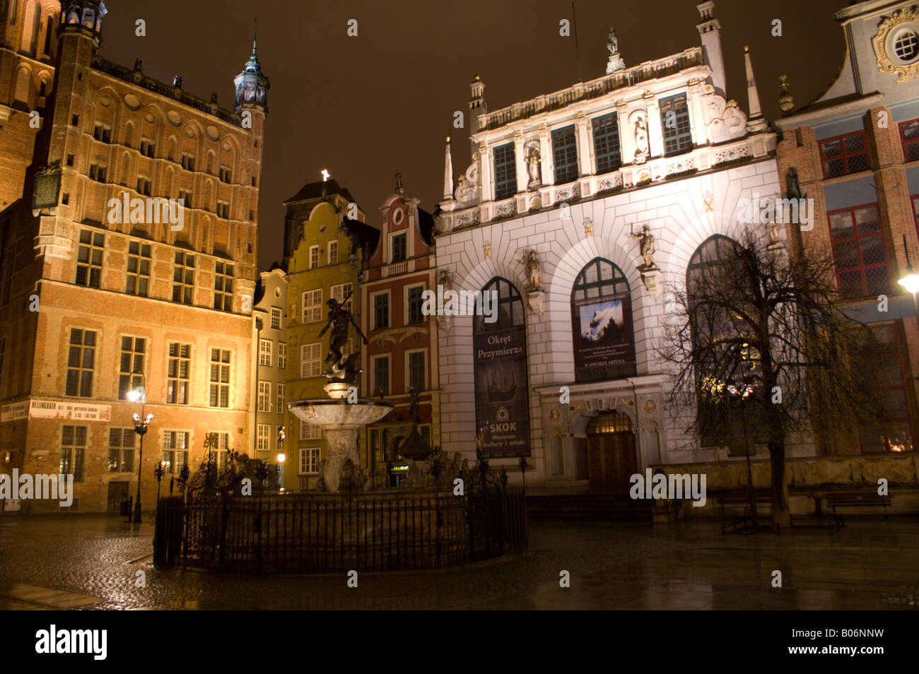 Golden house danzig hi-res stock photography and images - Alamy