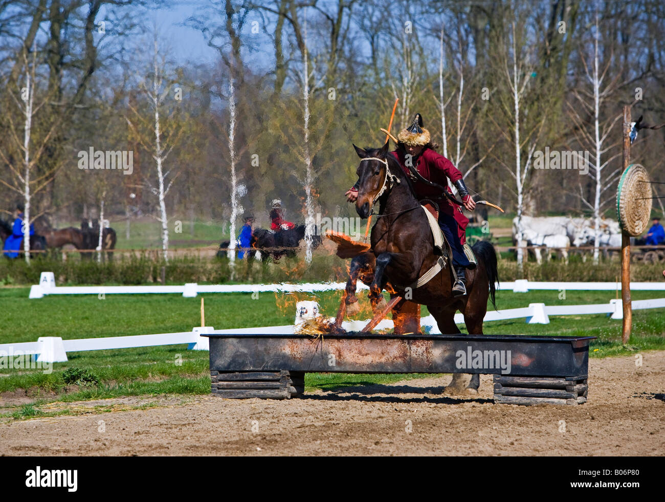 Showing equestrian skills hi-res stock photography and images - Alamy
