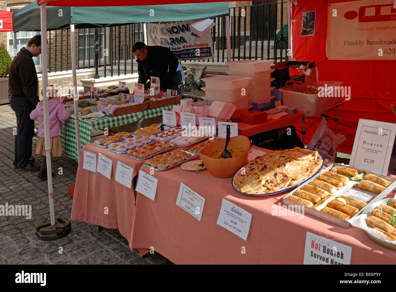 Farmer's Market, Richmond, Surrey Stock Photo - Alamy
