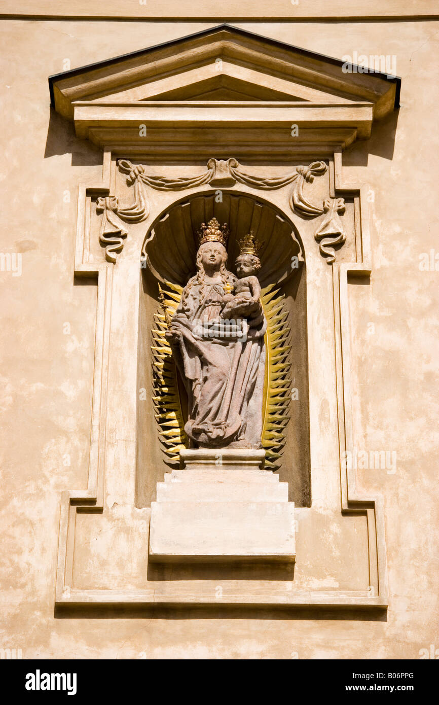 Religious sculpture Prague Czech Republic Stock Photo - Alamy