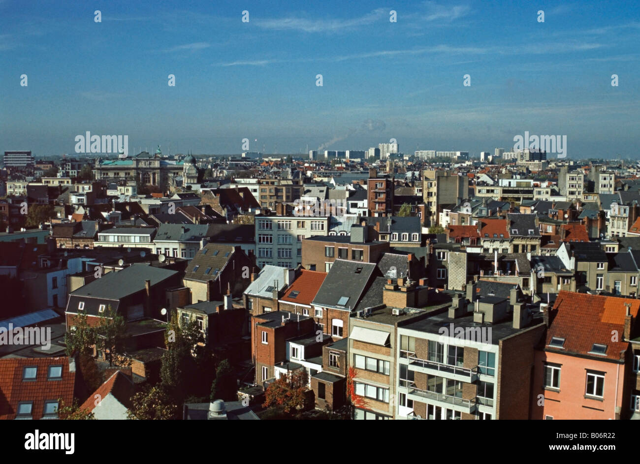 Antwerp skyline, Belgium Stock Photo - Alamy
