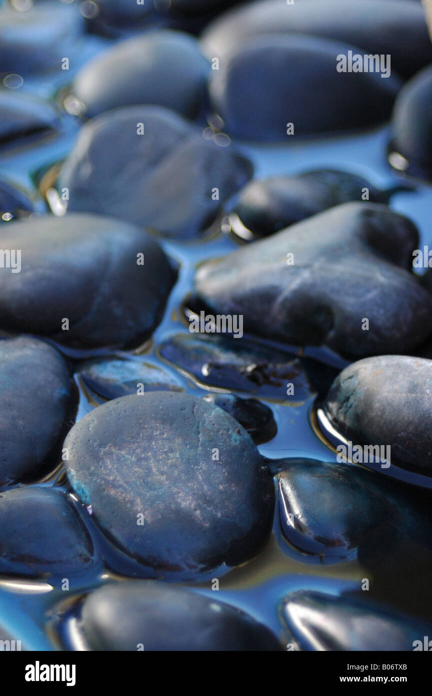 rocks in water Stock Photo - Alamy