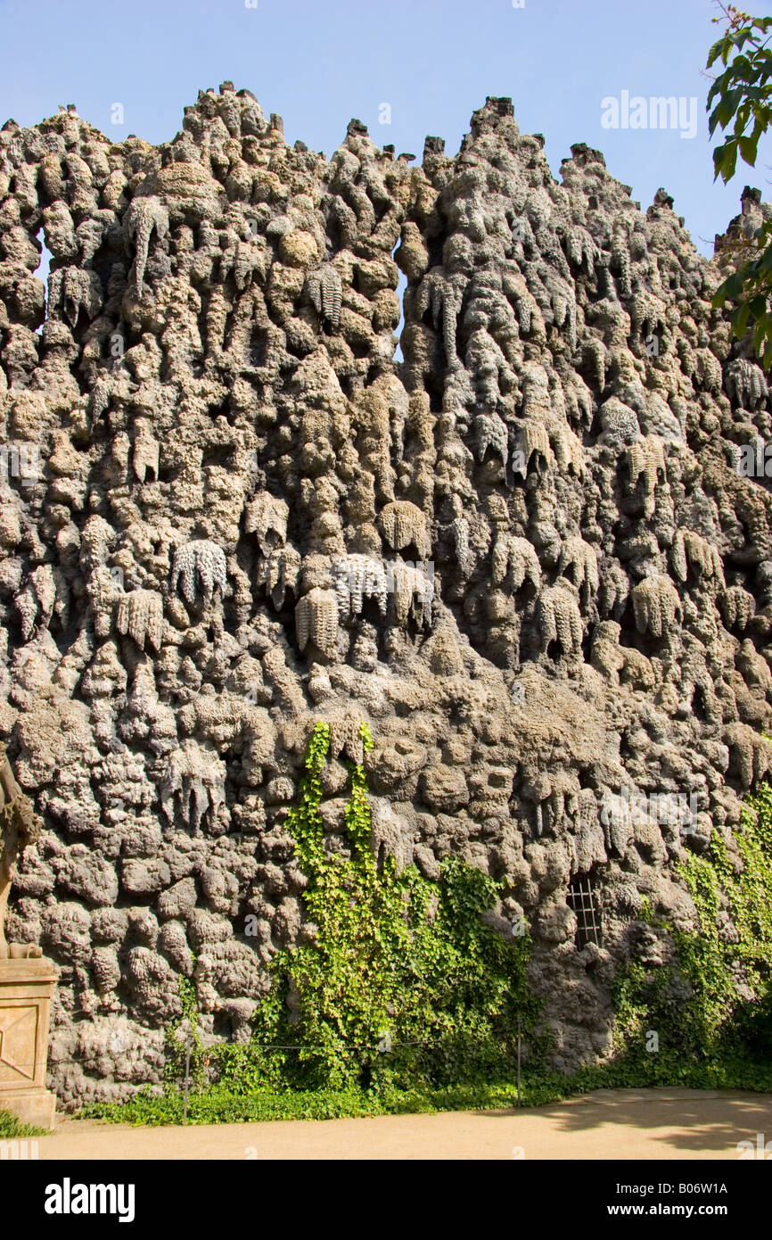 Lava Stone Grotto Prague Czech Republic Stock Photo - Alamy
