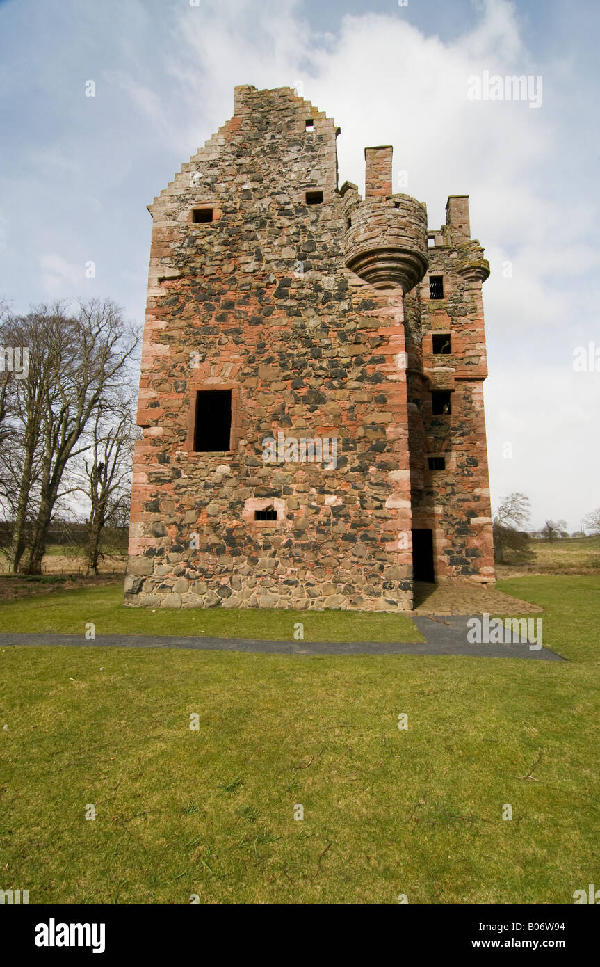 L plan tower house hi-res stock photography and images - Alamy