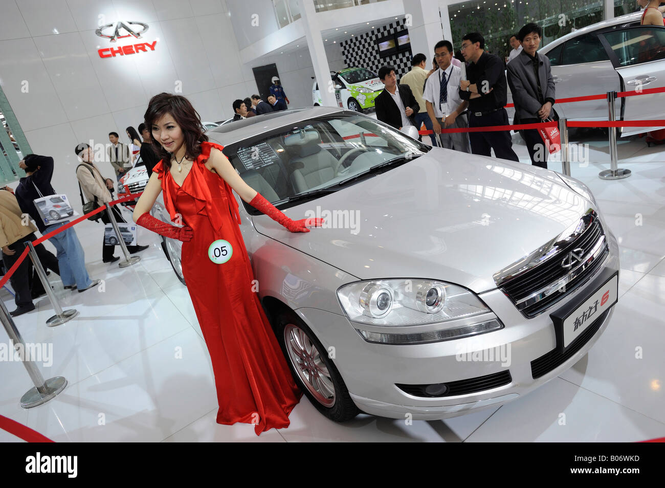 Chery Cross Eastar 6 at the Auto China 2008 in Beijing. 24-Apr-2008 ...