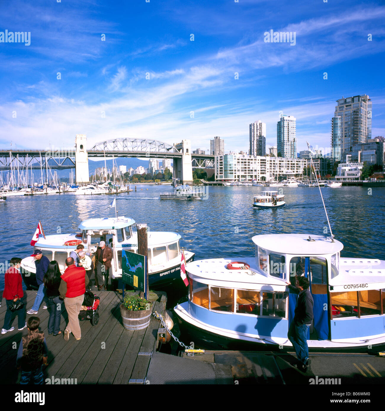 Aquabus Neighbourhood Ferries Water Taxis in False Creek at Granville ...