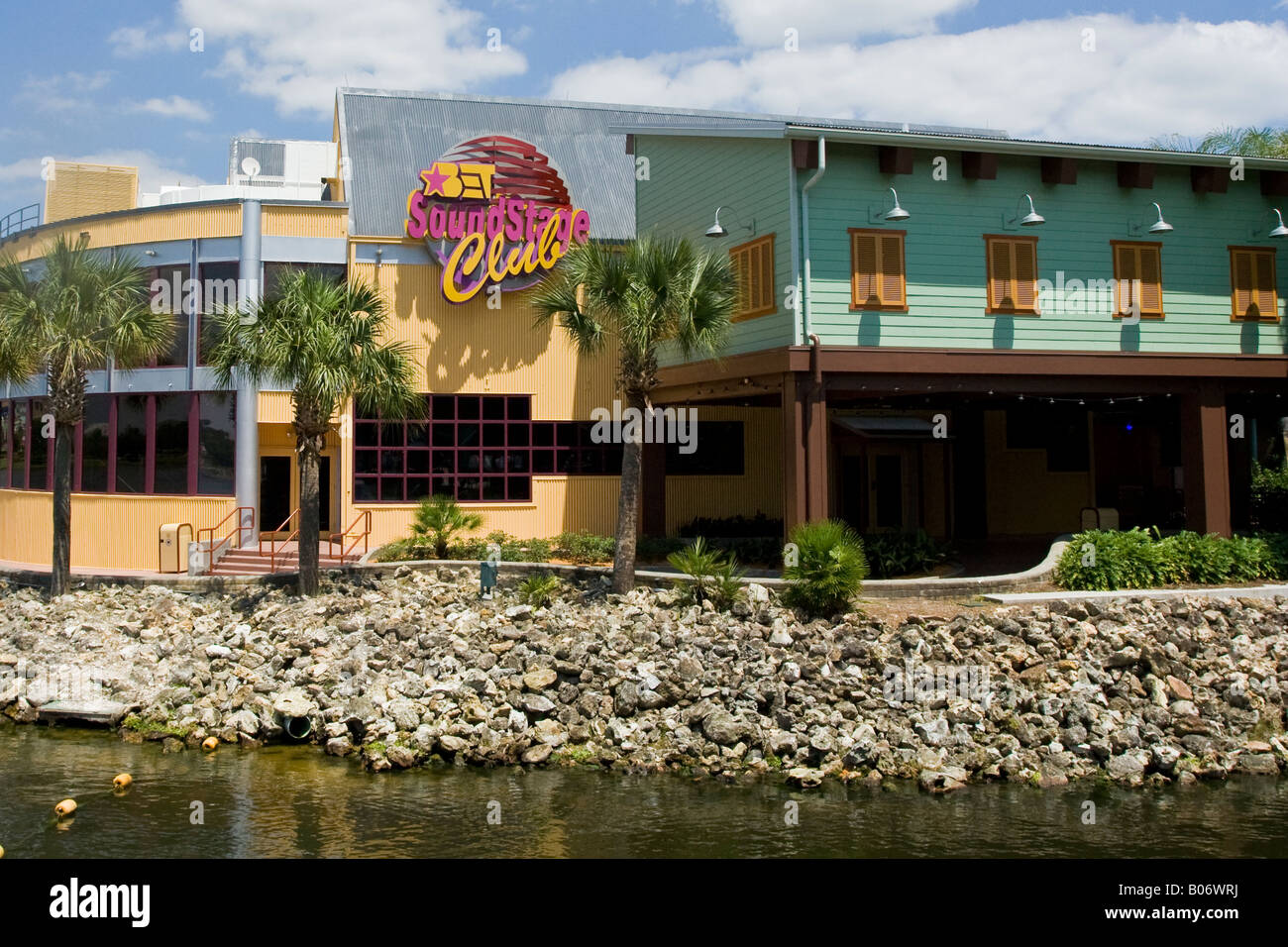 Black Entertainment Television B E T Sound Stage Club Sign at Downtown ...