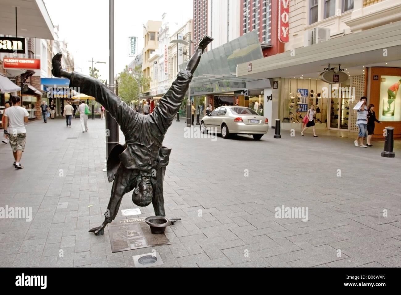 A statue near London Court in Perth, Western Australia Stock Photo - Alamy