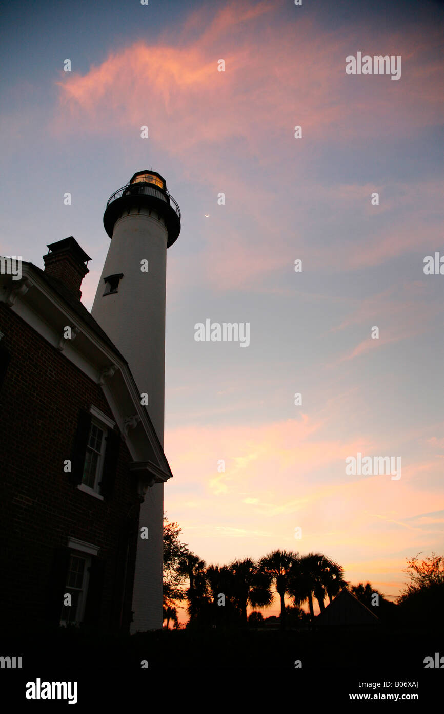 St simon lighthouse hi-res stock photography and images - Alamy