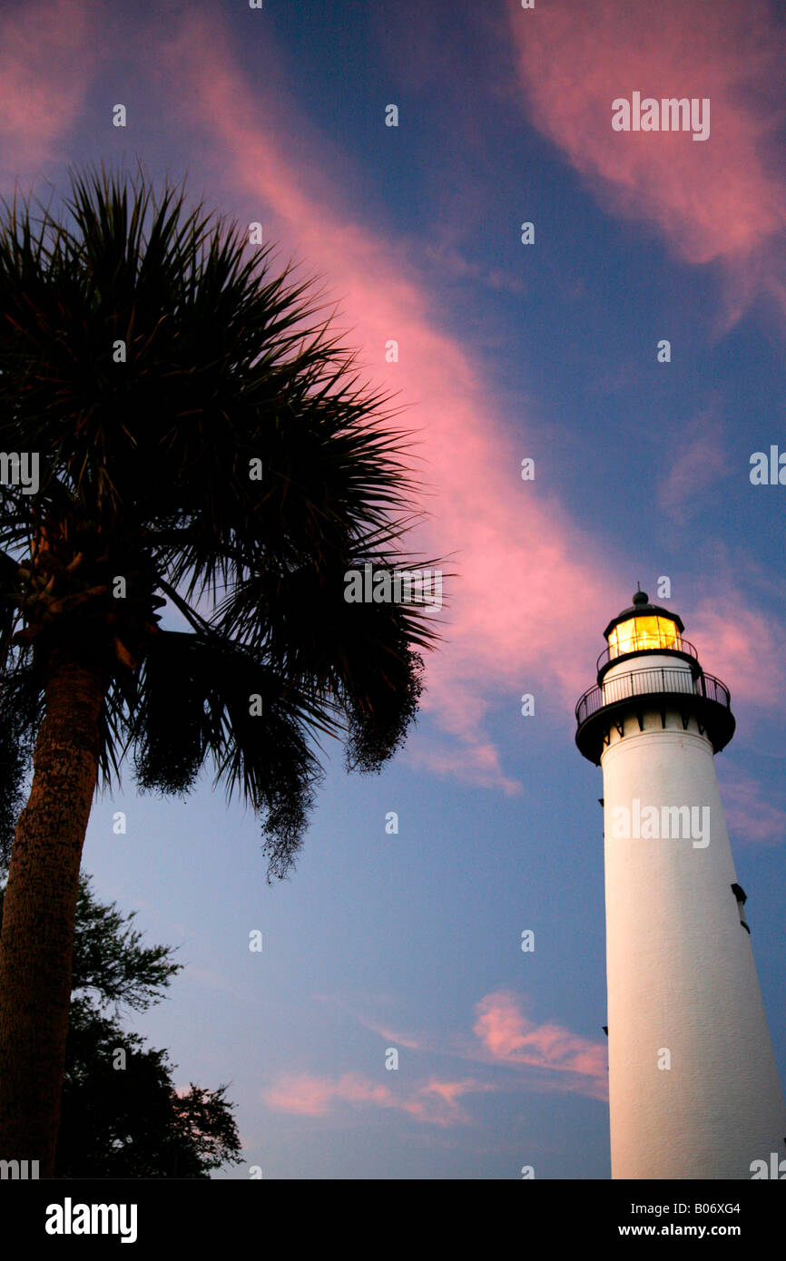 St simon lighthouse hi-res stock photography and images - Alamy
