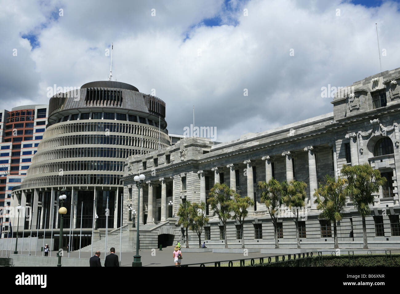 Parliament buildings Wellington Northlands New Zealand Stock Photo - Alamy