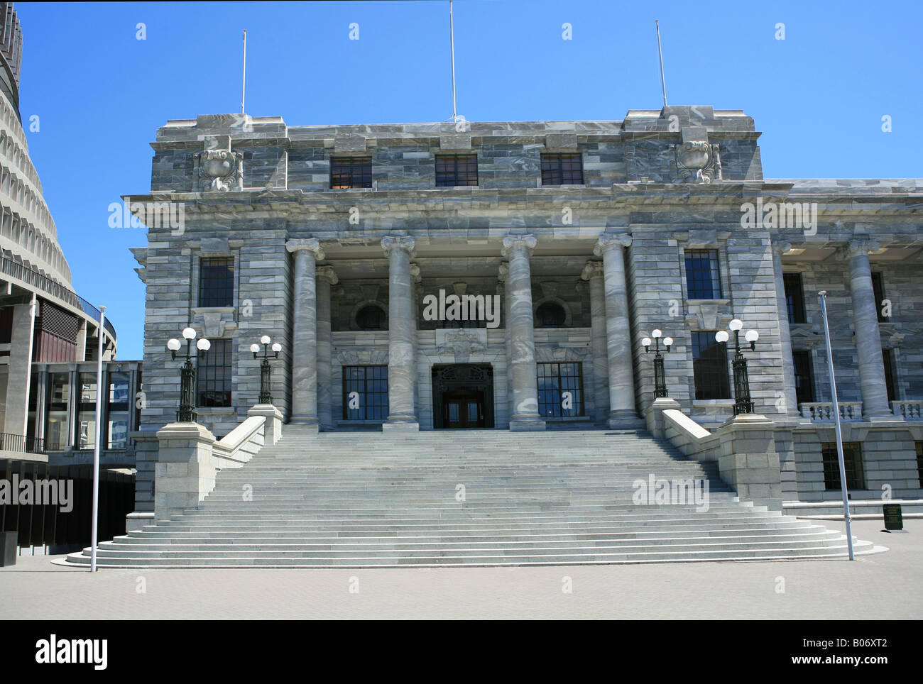 The parliament buildings the capital Wellington North Island New ...