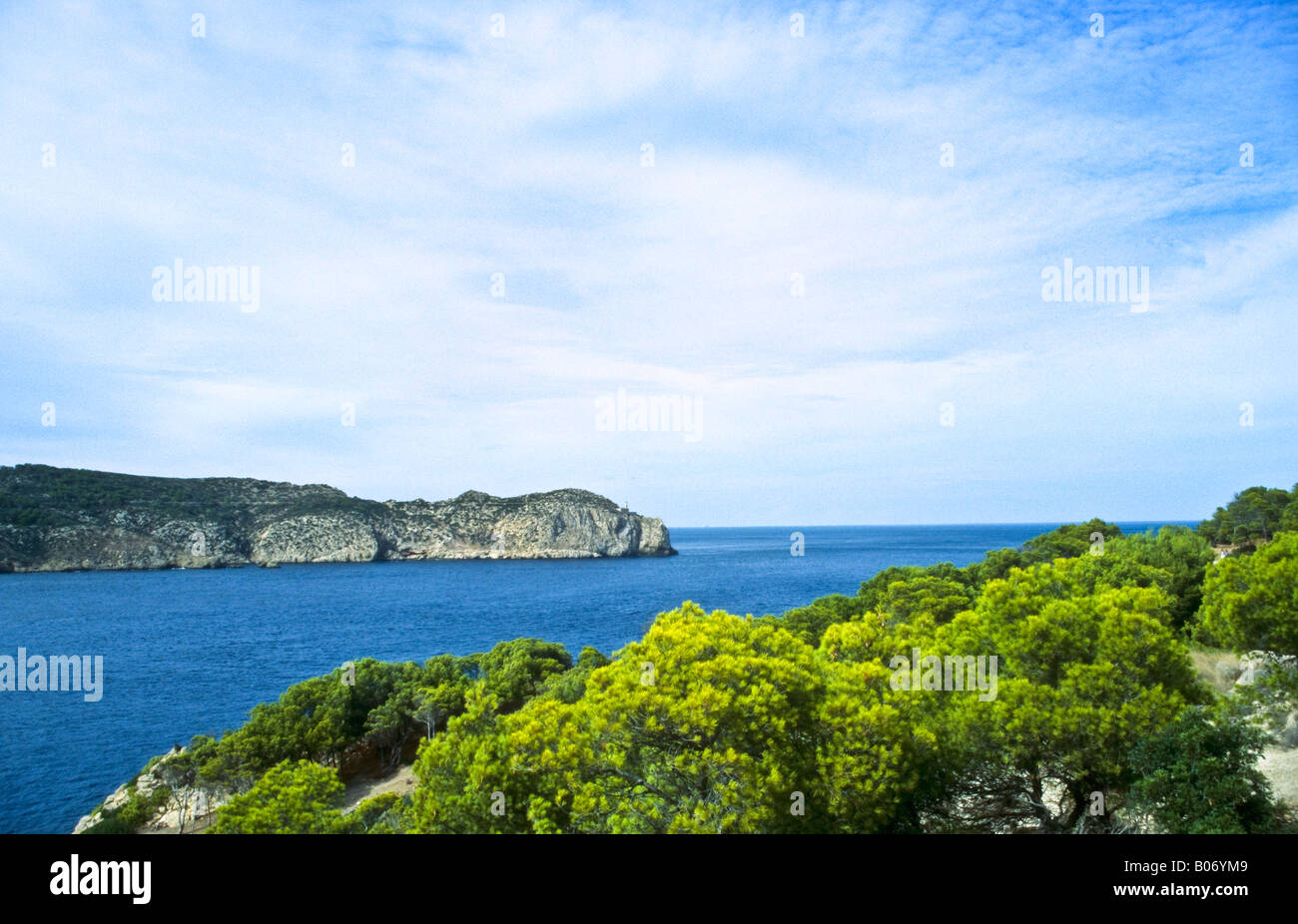 Isla Dragonera and San Telmo Majorca Stock Photo - Alamy