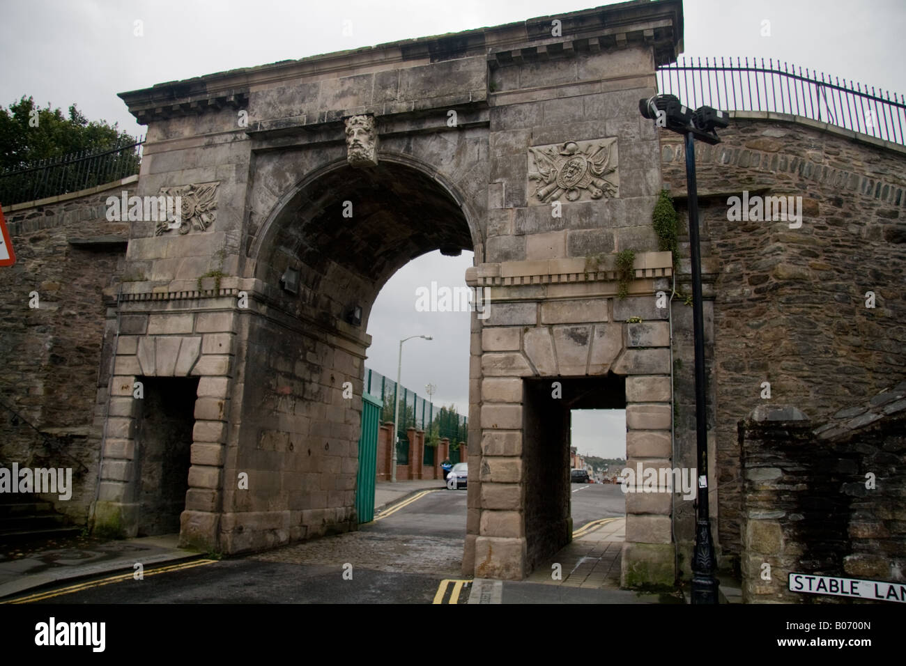 Bishops gate londonderry hi-res stock photography and images - Alamy