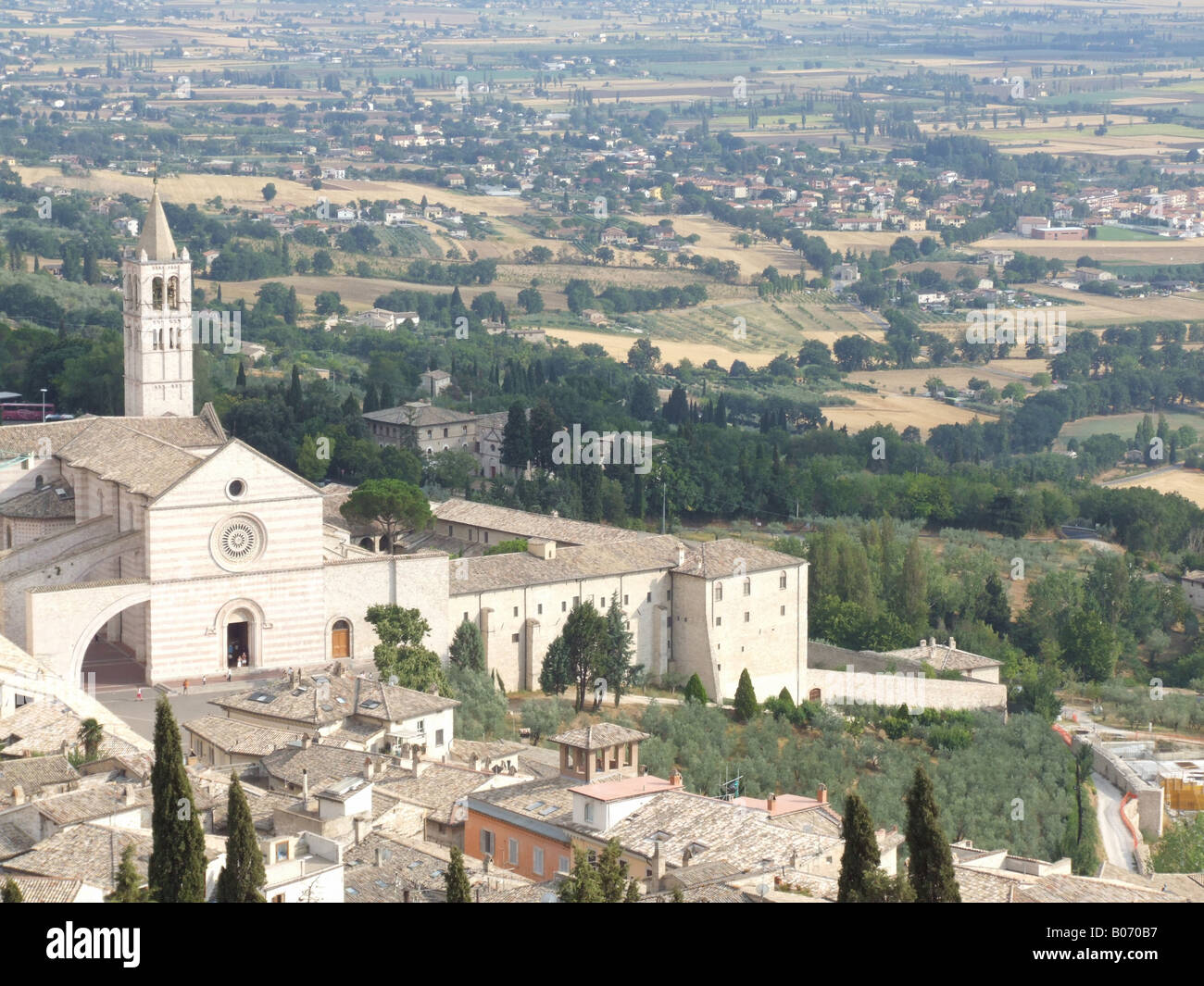san rufino cathedral in assisi, italy Stock Photo - Alamy