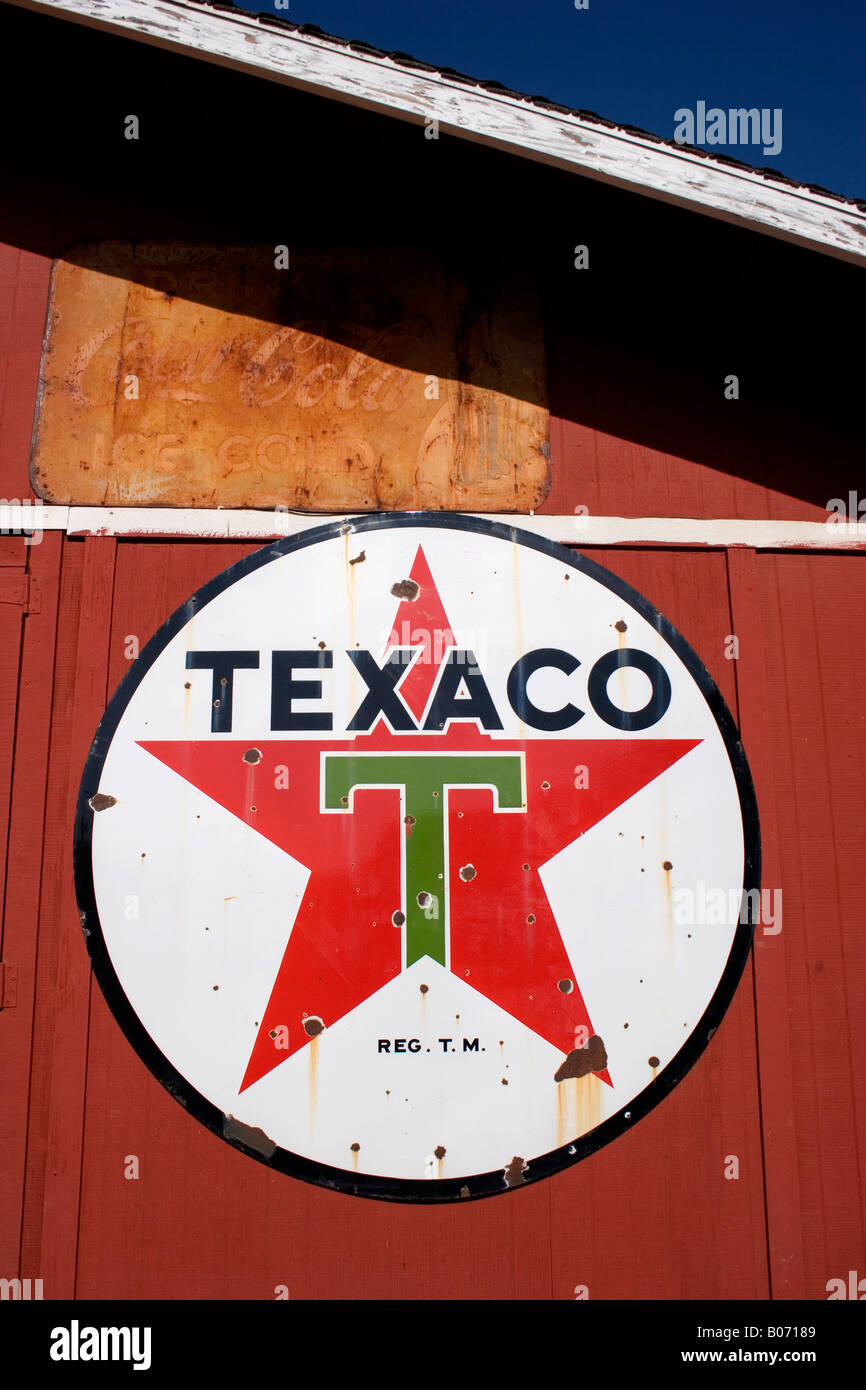 Texaco ad hi-res stock photography and images - Alamy
