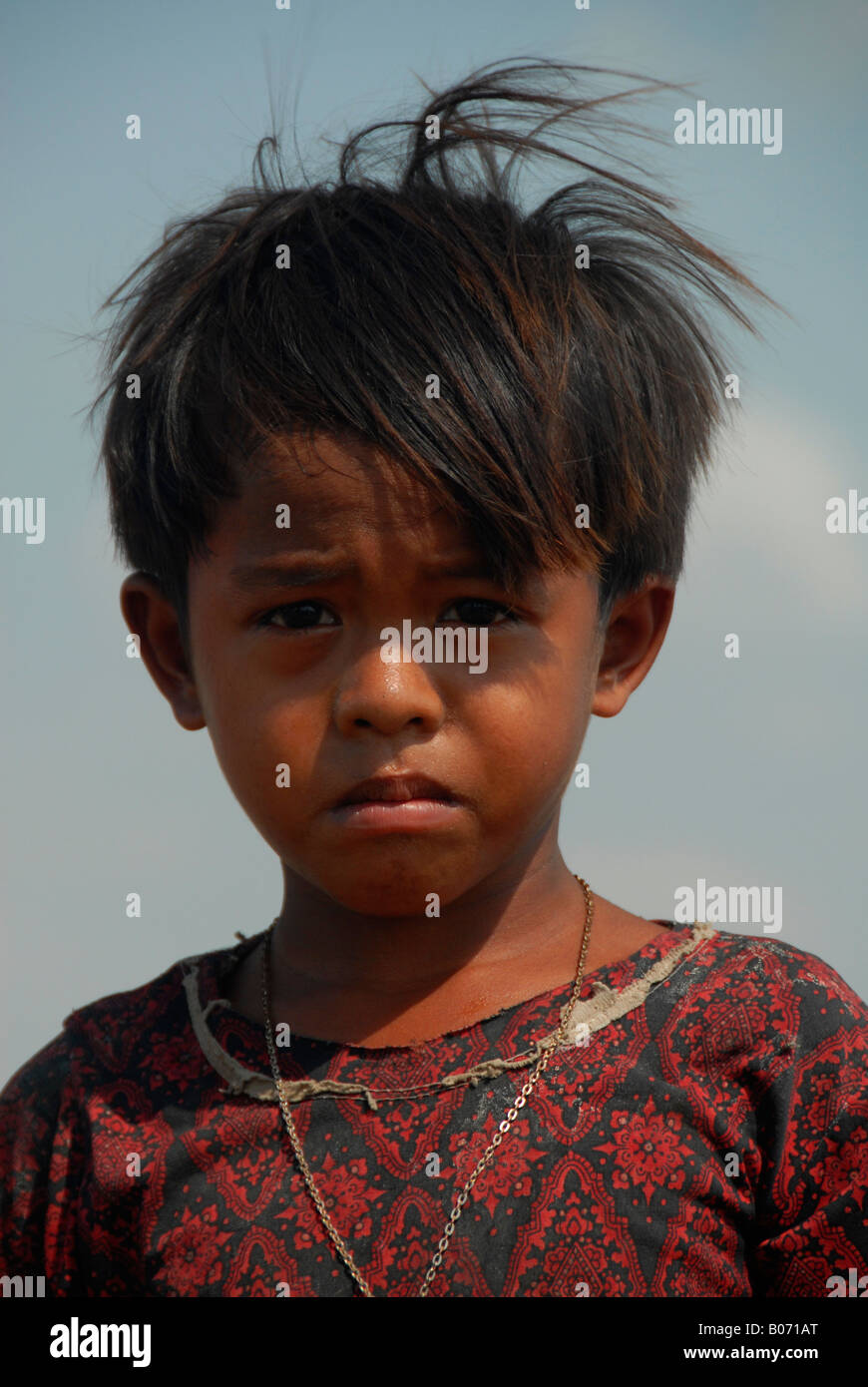 squatter boy from the rubbish dump in phnom penh, he lives around the ...