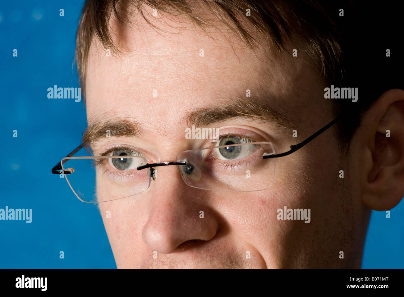 Young man making faces Stock Photo - Alamy