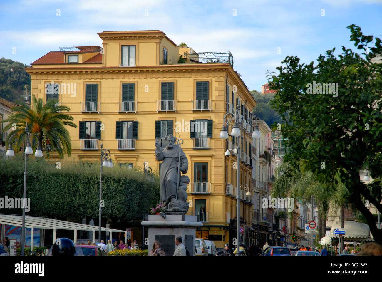 Piazza Tasso in Sorrento Italy Stock Photo - Alamy