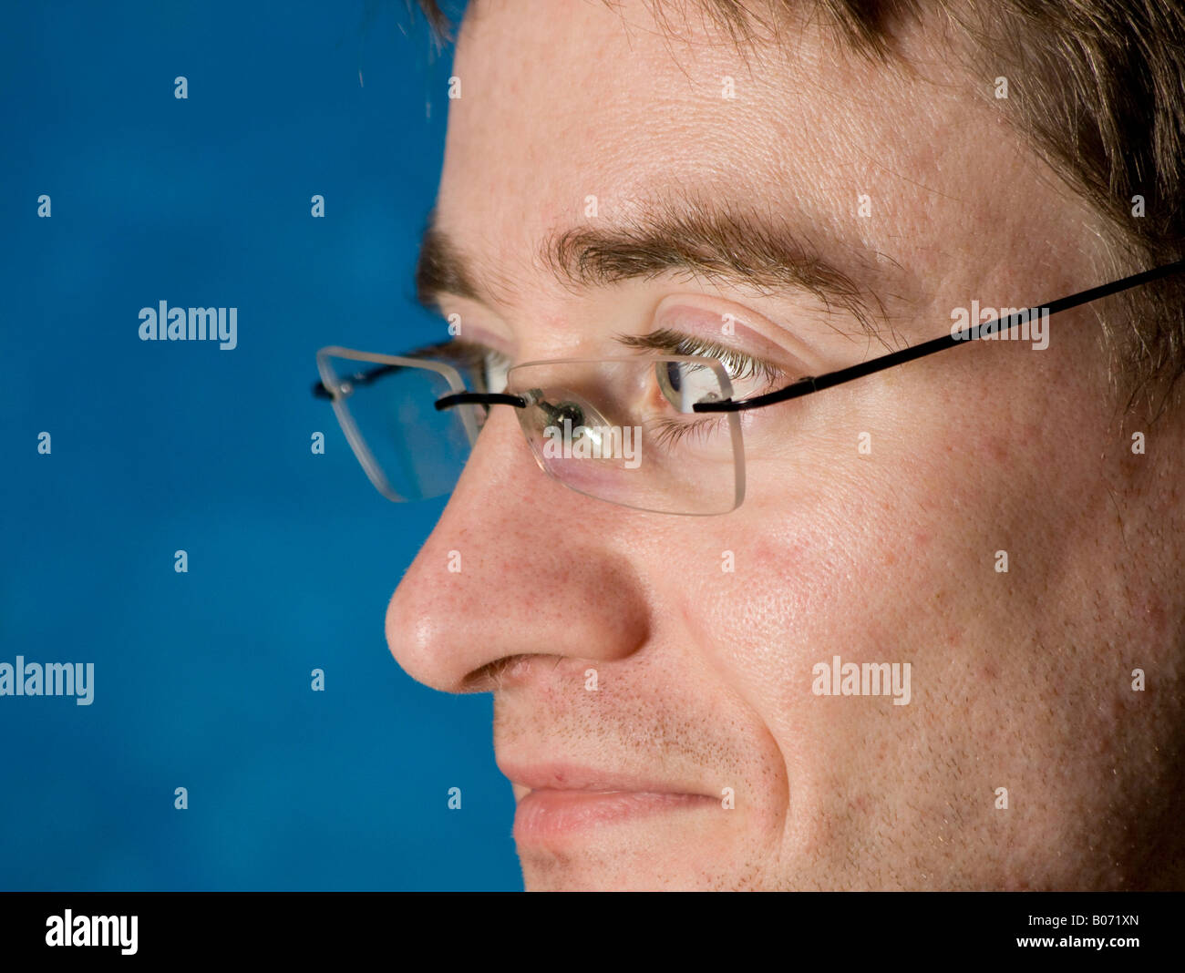 Young man making faces Stock Photo - Alamy