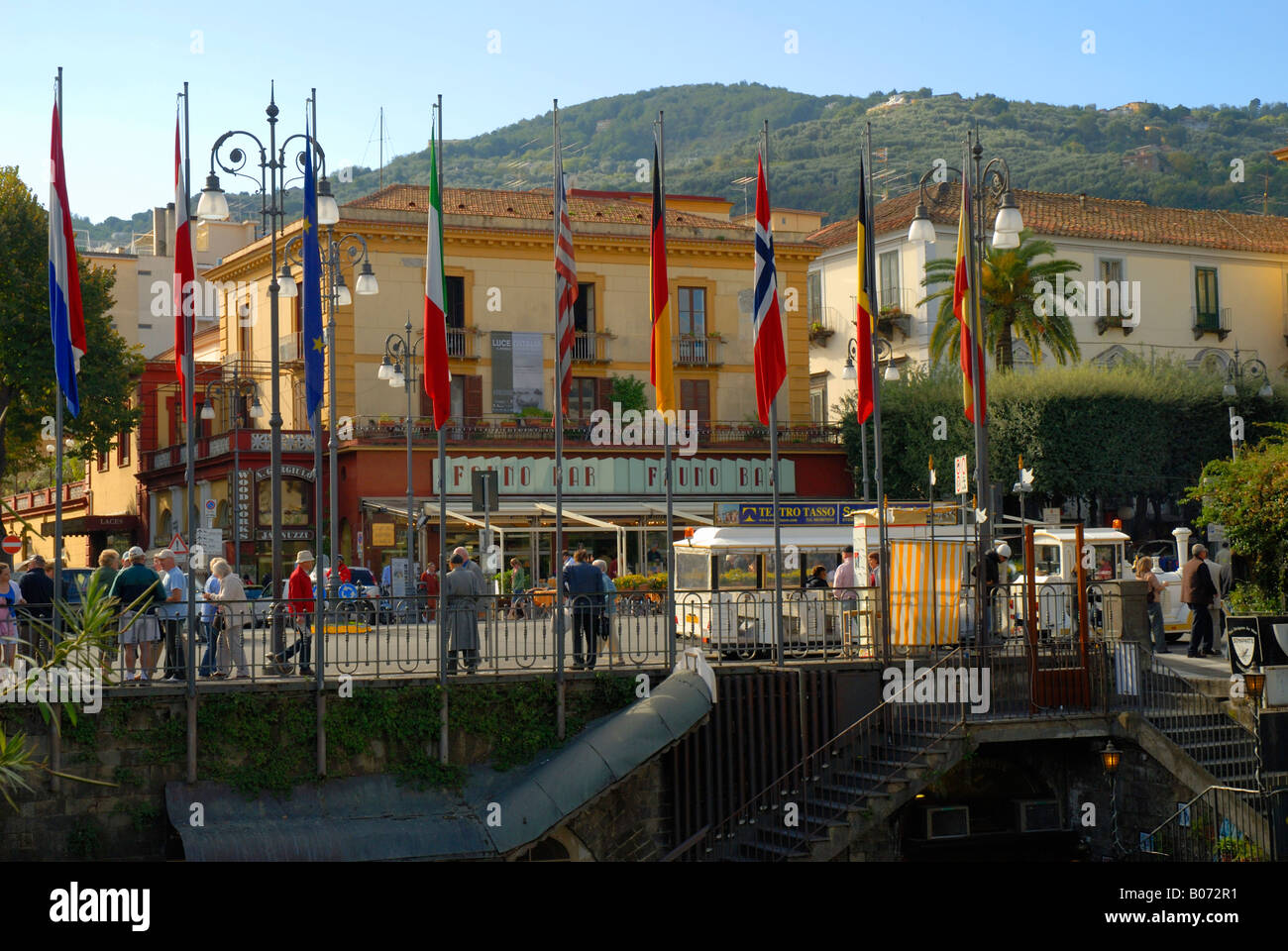 Piazza Tasso in Sorrento in Campania Italy Stock Photo - Alamy
