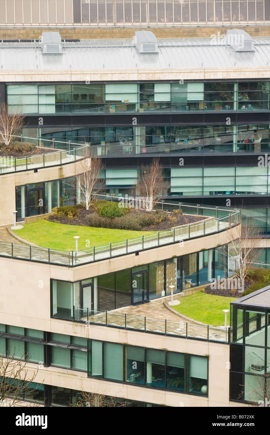 Architect designed building grass roof hi-res stock photography and ...