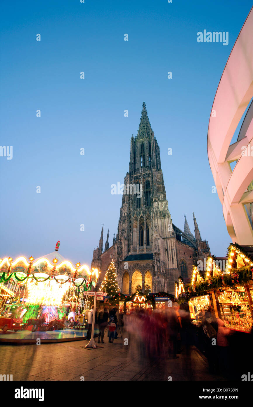 Weihnachtsmarkt , Christmas Market in Ulm Stock Photo - Alamy
