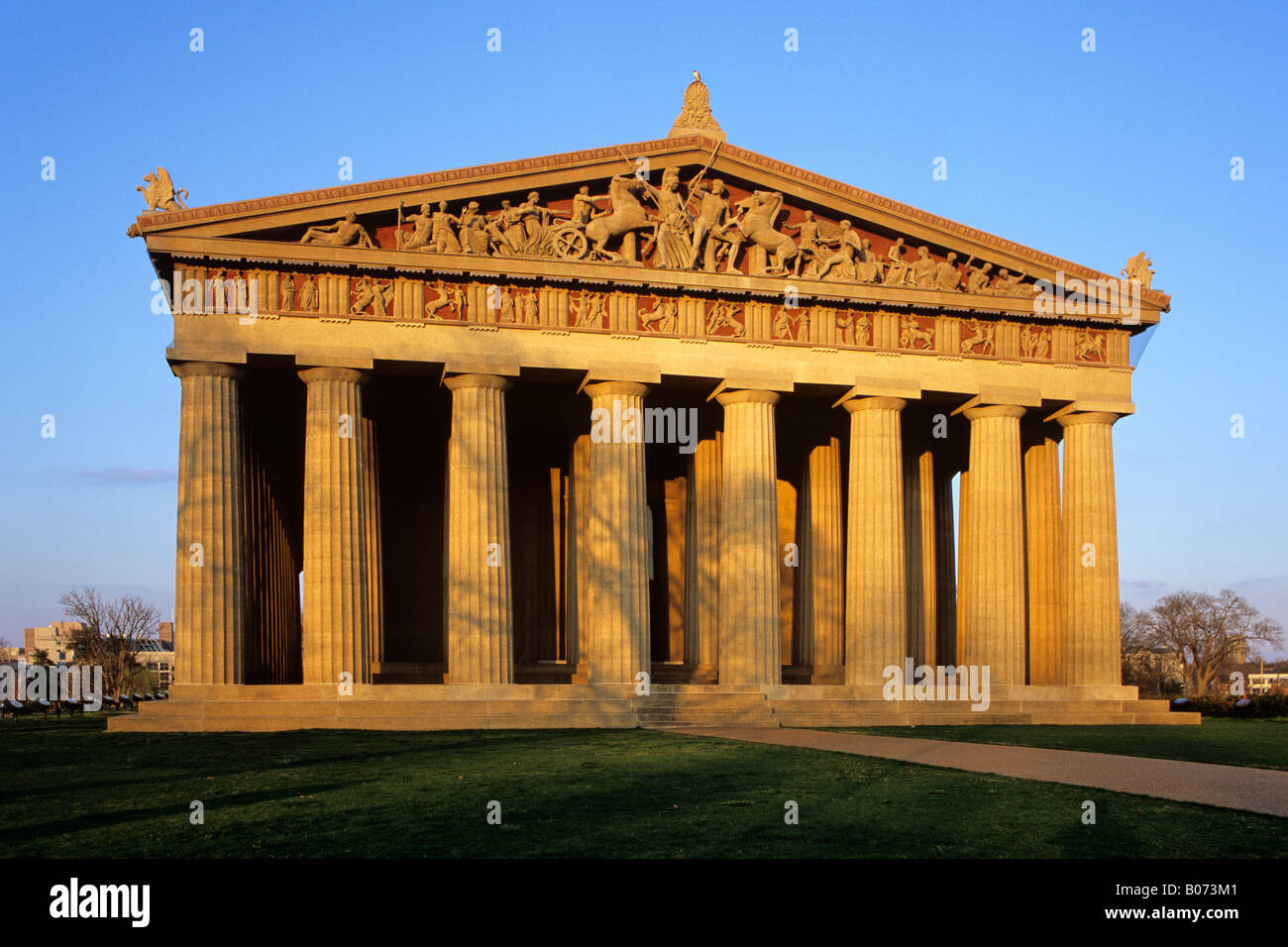 Replica of the Parthenon, Nashville TN Stock Photo - Alamy