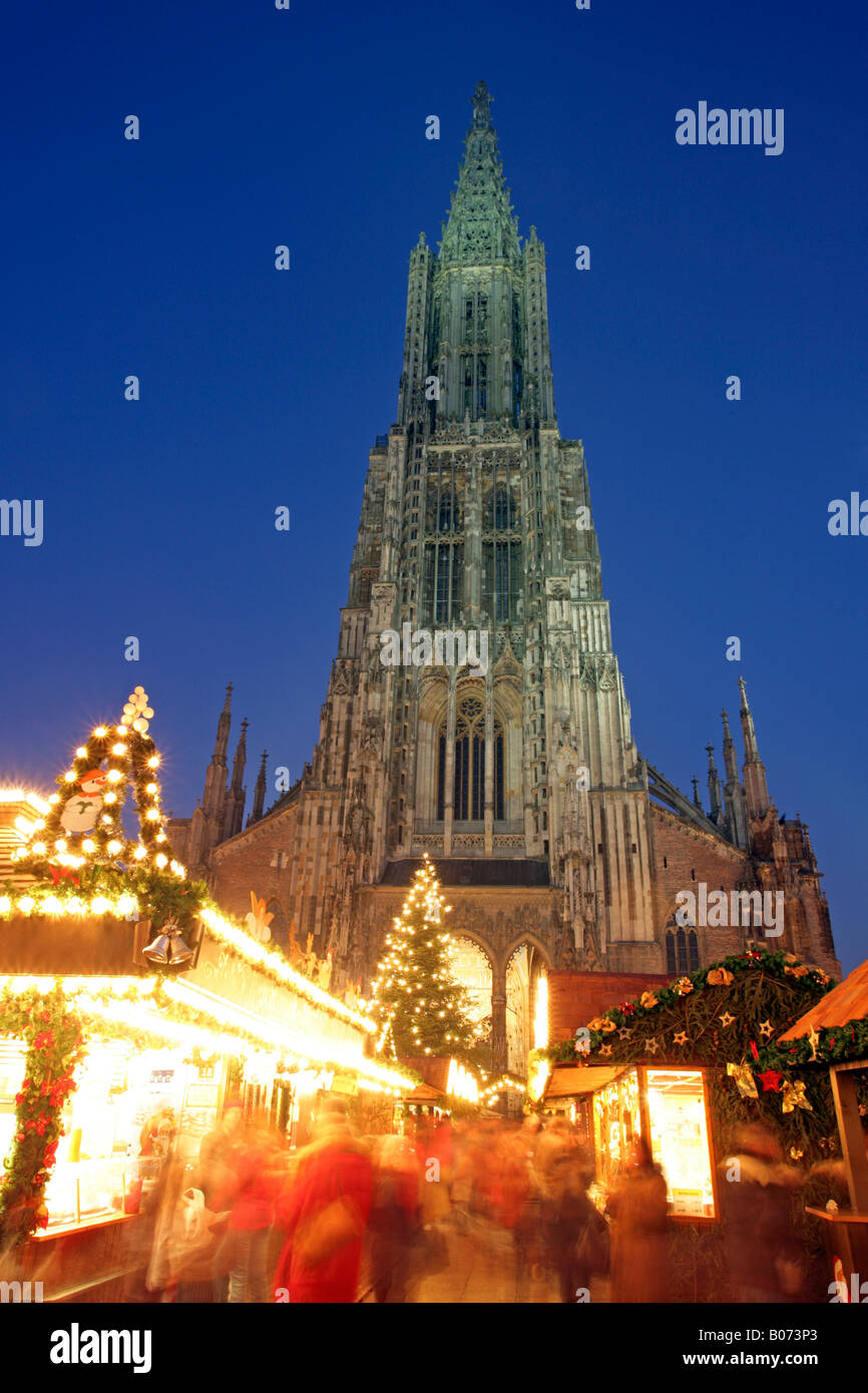 Weihnachtsmarkt , Christmas Market in Ulm Stock Photo - Alamy